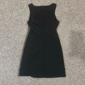 Metaphor | Dresses | Metaphor Black And Gold Mini Dress | Poshmark